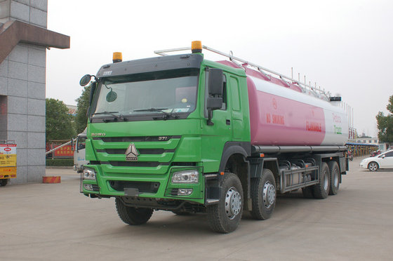 Heavy Duty Fuel Tank Semi Trailer For Construction Or Logistic Transportation