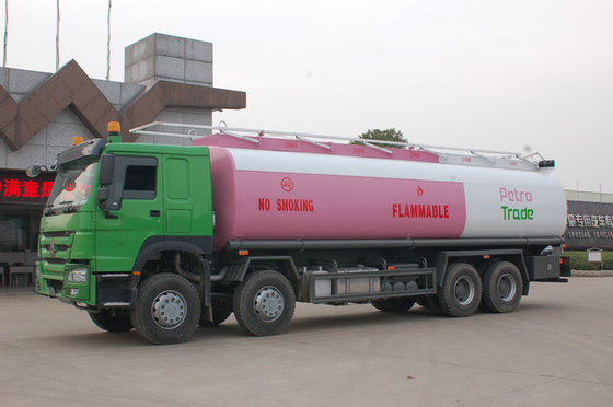 Customized Volume Fuel Tank Semi Trailer With Leaf Spring Suspension