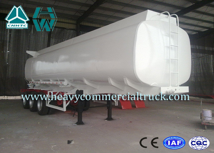 Q345 Carbon Steel Stainless Steel Tanker Trailers With Water Tank