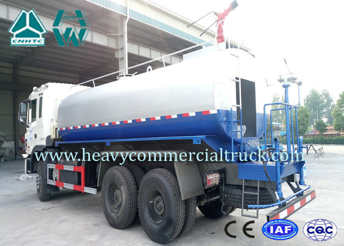 6X4 Foam Liquid Supply Water Tank Fire Fighting Truck  With Fire Pump