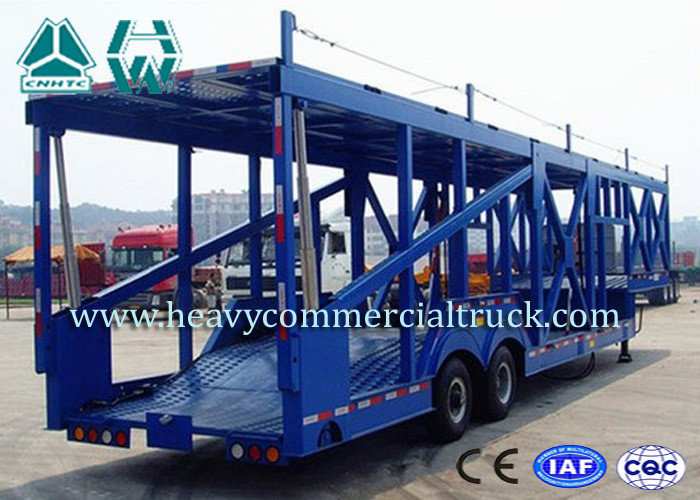 Long Distance Auto Hauling Trailers For Transporting Cars Enclosed Vehicle Transport