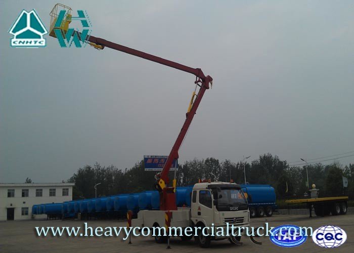 Hydraulic Telescopic Aerial Work Platform Truck 2 Boom Section  RHD