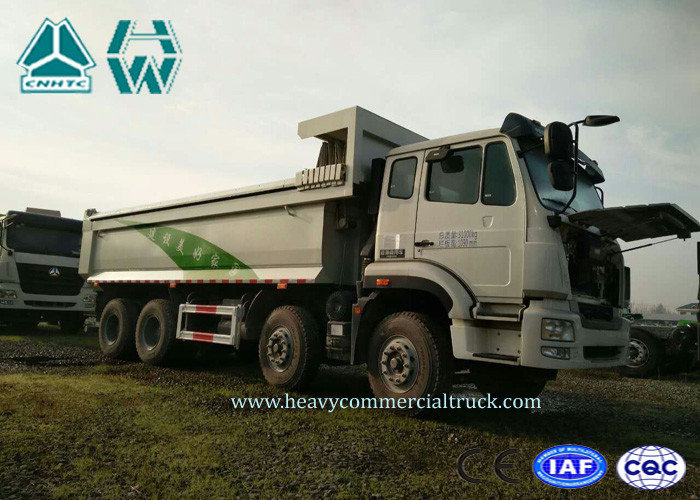 8 X 4 Open Pit Mining Dump Truck 380 Hp Heavy Duty 7.8 Meters With 50km/H Speed