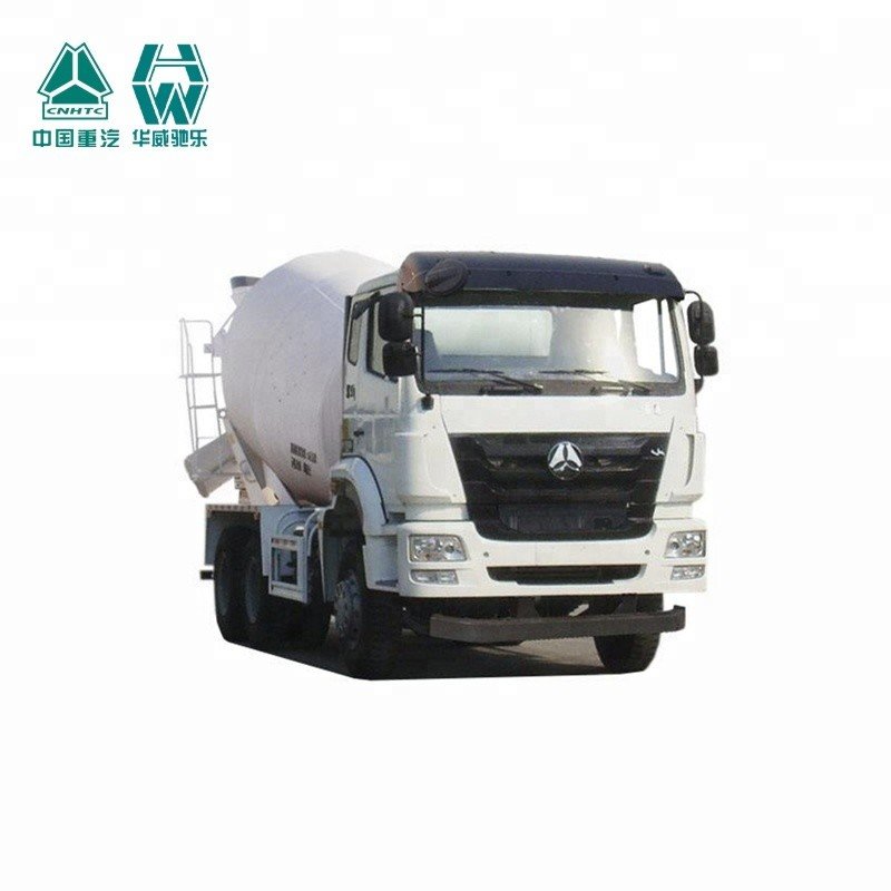 Germany Technology Cement Bulk Carrier Truck , Cement Mixer Trailer 336HP/248KW
