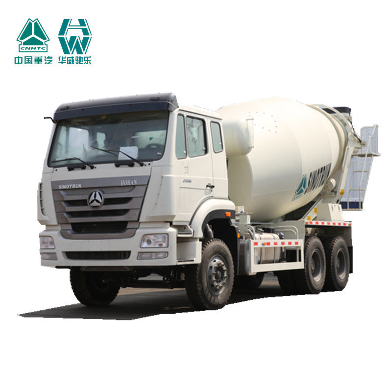 Overloading Front Discharge Mixer Truck / Heavy Duty Concrete Agitator Truck