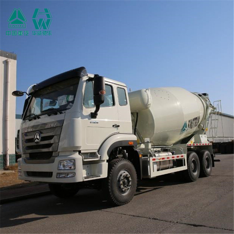 9.726L Biggest Concrete Mixer Truck For Infrastructure Construction Business