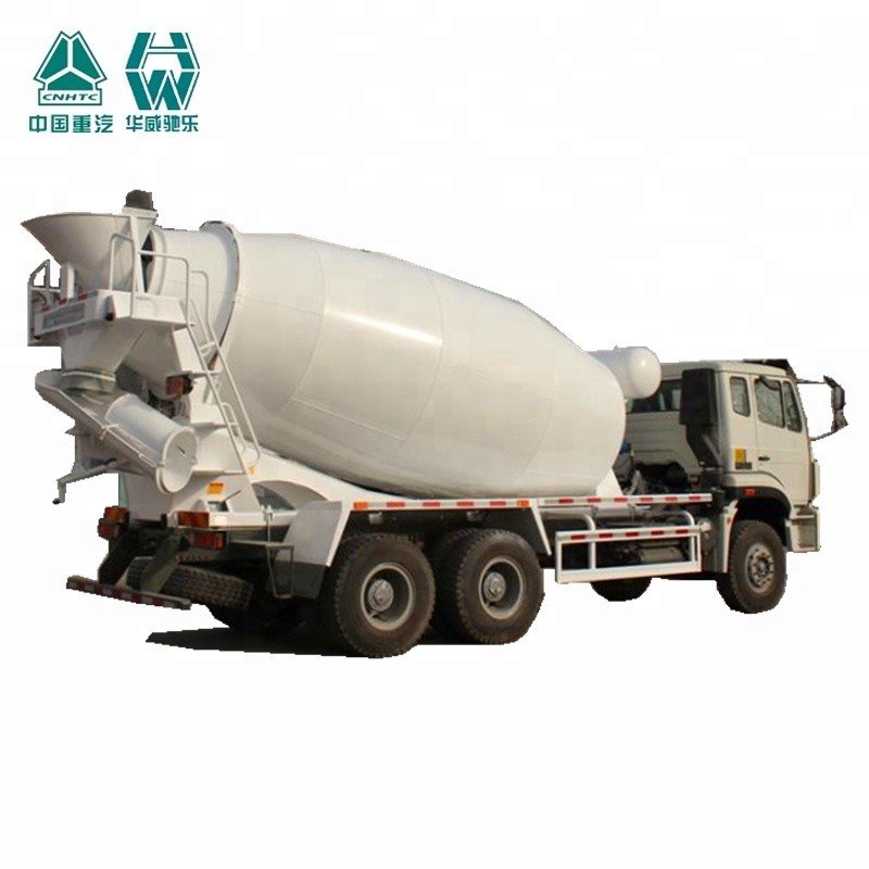 Compact Biggest Concrete Mixer Truck With Heavy Reduction Drive Axle