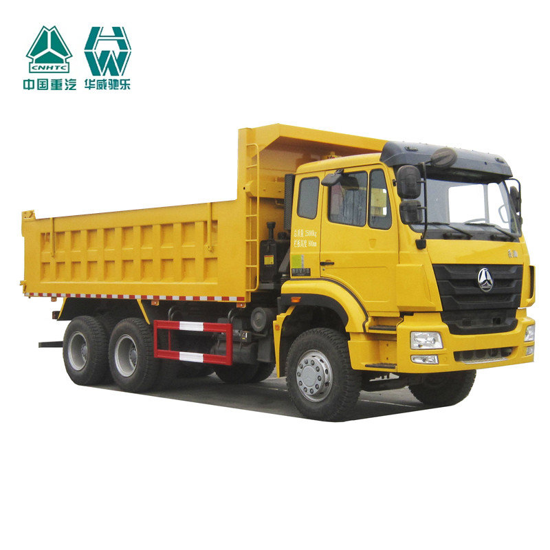 Manual Transmission Mine Dump Truck , Pickup Dump Truck Euro 2 Emission Standard