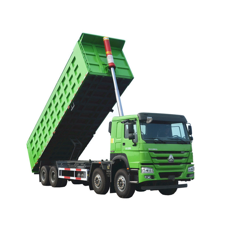 Light Weight HOWO Tipper Truck , Blue Giant Dump Truck Lower Fuel Consumption