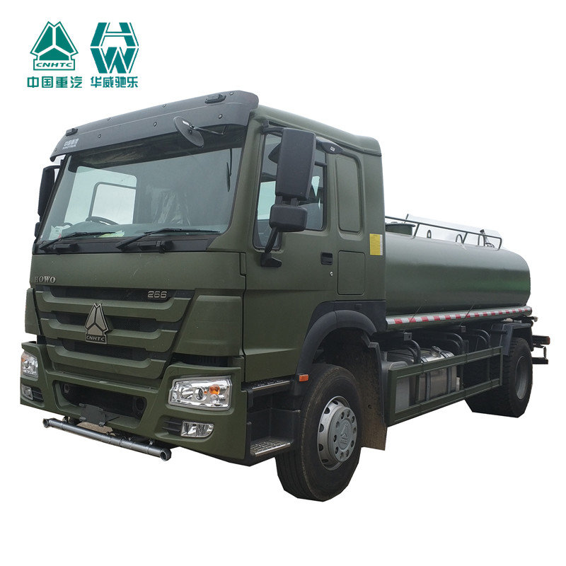 Manual Transmission Stainless Steel Water Trucks , Water Truck Equipment