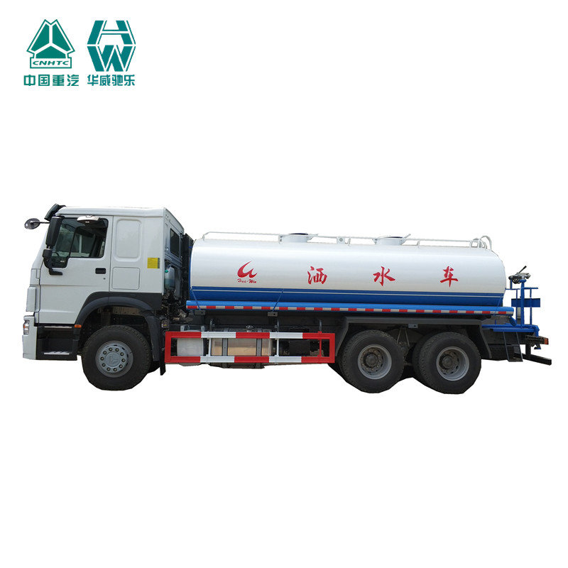 Custom Made Water Tank Truck With Engine Driven Gearbox 336hp 6X4 20cbm