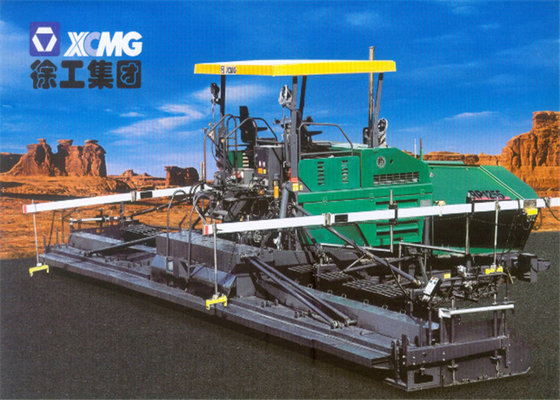 Road Construction Equipment Asphalt Paver Machine 350mm Paving Depth supplier