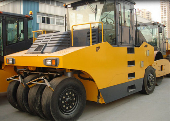 30 Ton Static Pneumatic Road Roller Machine Front Five Rear Six Tyres supplier