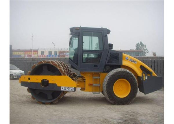 Mechanical Single Drum Vibratory Roller Compactor With PERMCO Hydraulic System supplier