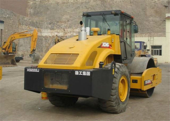 22000 Kg Fully Hydraulic Vibratory Road Roller Machine With Movable Sheepsfoot supplier