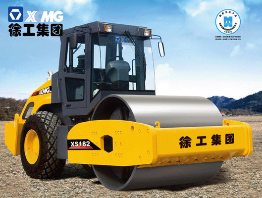 Road Making Machine  18 Ton Vibrating Road Roller Machine With Single Drum supplier