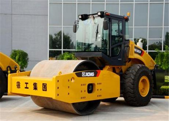 18000 Kg Single Drum Tandem Road Roller Machine , Tandem Vibratory Roller supplier