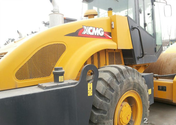 12 Ton Asphalt Double Drum Vibratory Roller Machine , Road Construction Machine supplier