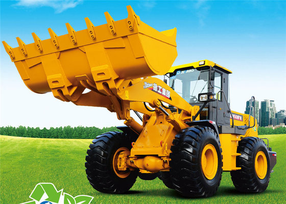 5 Ton Rated Load 3 CBM Bucket Volume Front End Wheel Loader Wih Shangchai Engine supplier