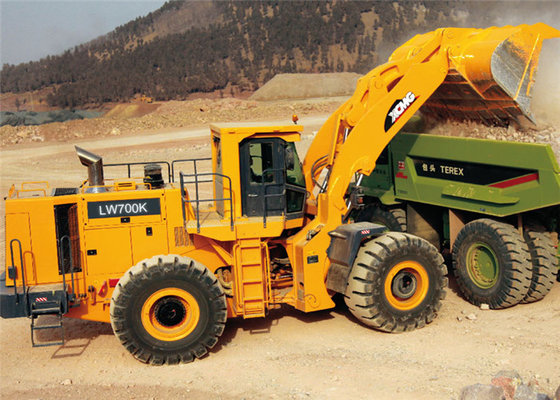 Professional Front End Wheel Loader , 3.5 CBM Bucket Heavy Equipment Loader supplier