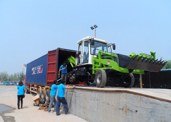 Operating Weight 6100kg Mini Backhoe Loader Backhoe Bucket 0.3 CBM / Loader Bucket 1 CBM Low Noise supplier