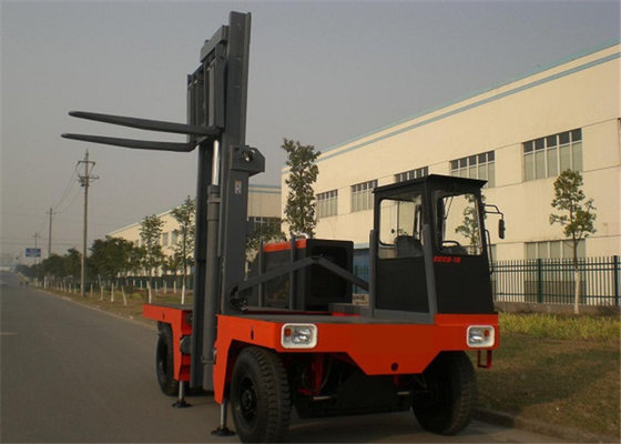 Heavy Duty Forklifts Side Loader Cargo Handling Equipment For Factory supplier