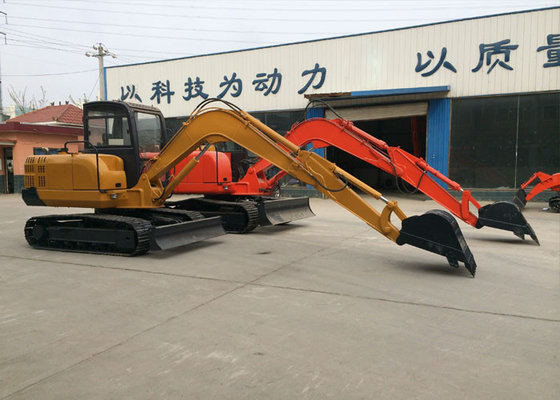Agricultural Hydraulic Wheel Excavator Digging Machine 6330mm Radius supplier