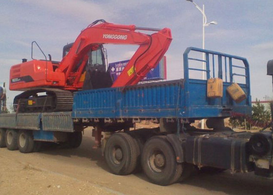 Rubber Tire Compact Wheel Excavator Machinery , Construction Excavator supplier