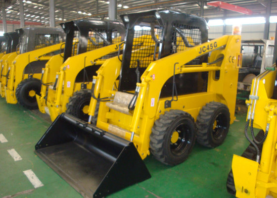 Perkins Engine / Hyundai Engine Skid Steer Track Loader With Standard Bucket supplier