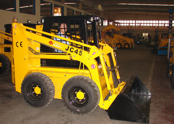 Perkins Engine / Hyundai Engine Skid Steer Track Loader With Standard Bucket supplier