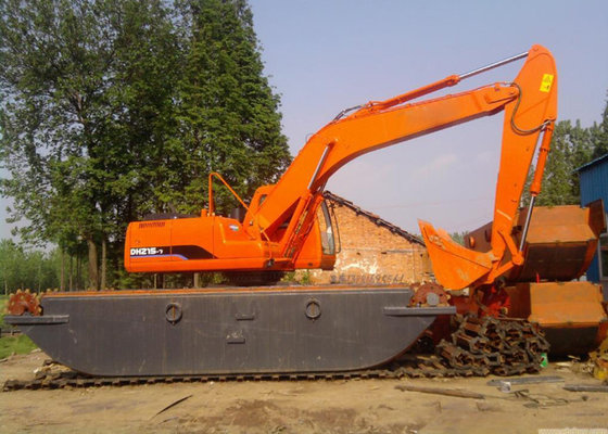 2 Rows Chains Amphibious Excavator For Water Land Operating Weight 15000 Kg supplier