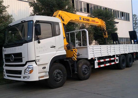 High Performance Truck Mounted Hydraulic Crane With Telescopic Boom 7.3 m supplier