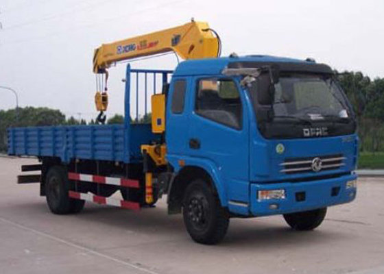 Working Radius 7.93 m Telescopic Truck Mounted Hoist 4000 Kg Capacity supplier