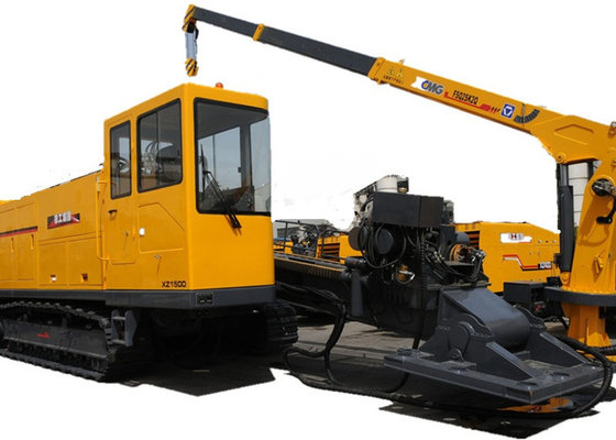 150 Ton Hdd Drilling Equipment Natural Gas Pipeline With Mud Recycling System supplier