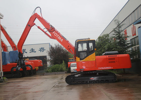 Diesel / Electro - Hydraulic Power Material Handler Filling Melting Pots With Scrap For Steel Plants supplier