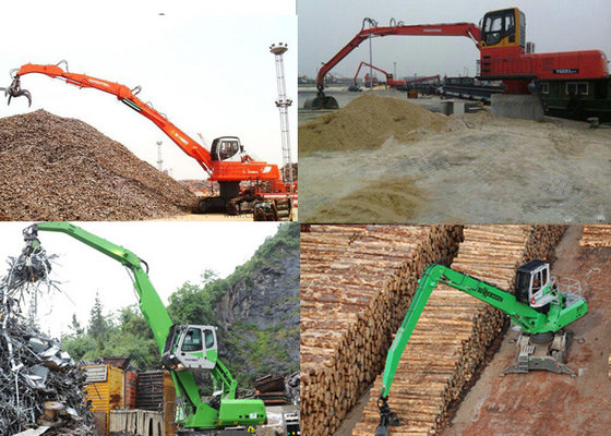 118kw diesel engine Scrap handling machine for mould types at steel plants supplier