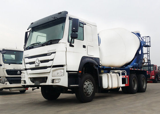 Heavy Duty Concrete Transit Mixer Truck 371HP 6x4 10 Cubic Mixer Tank