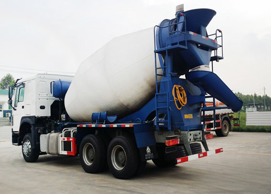 Heavy Duty Concrete Transit Mixer Truck 371HP 6x4 10 Cubic Mixer Tank