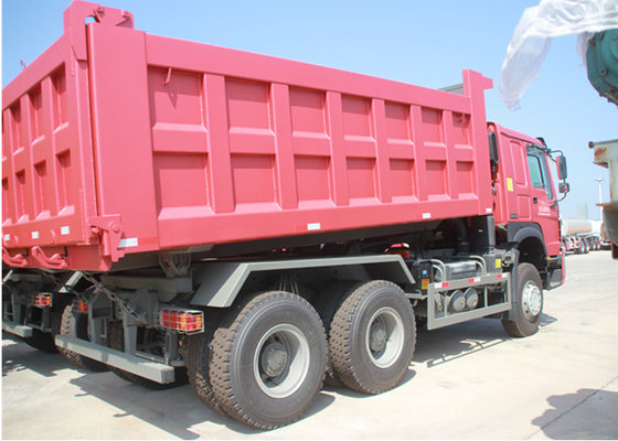 LHD / RHD Steering Heavy Dump Truck 6x4 Driving Type Manual Transmission