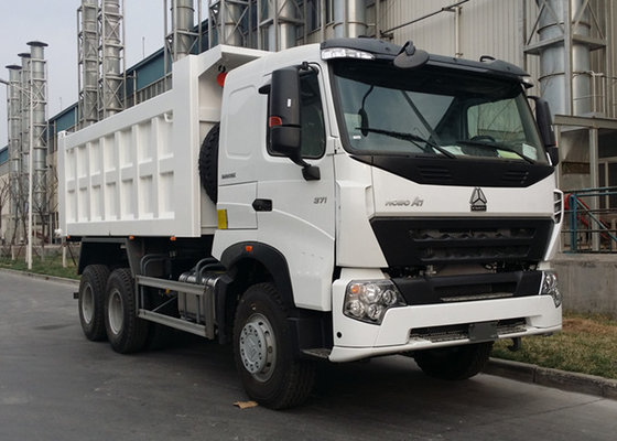 40 camion à benne basculante lourd de la tonne HOWO A7 avec les roues luxueuses de la cabine Dix d'A7-W