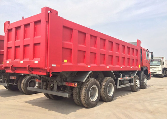 25CBM Heavy Dump Truck 12 Wheels Front Lifting System RHD Steering