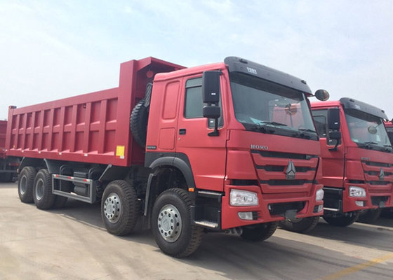 25CBM Heavy Dump Truck 12 Wheels Front Lifting System RHD Steering