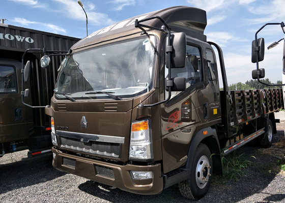 12 Ton Sinotruck Howo Cargo Truck For Short Distance Transport 115HP Engine