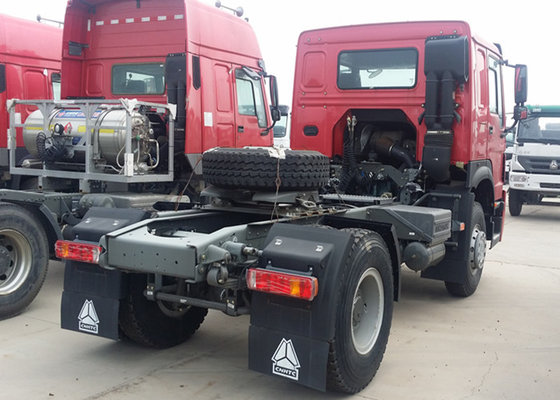 Heavy Duty Prime Mover Truck 336HP Engine HOWO76 Cabin 4x2 Driving Type