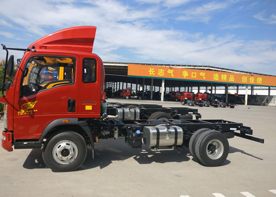 Sinotruk HOWO Light Duty Trucks Chasiss Euro 2 Emission RHD Steering