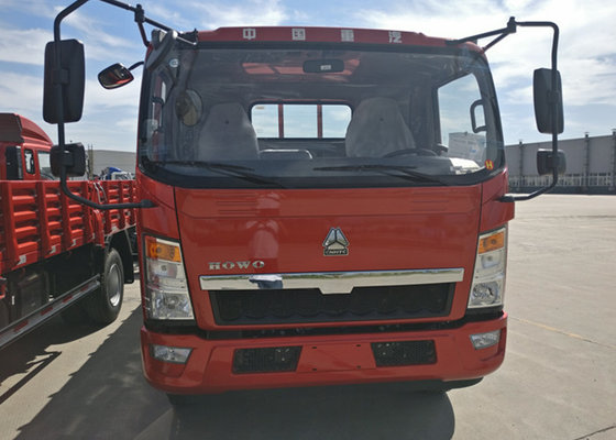 2 Axles Sinotruk Howo Cargo Truck , Professional 4x2 Light And Medium Duty Trucks