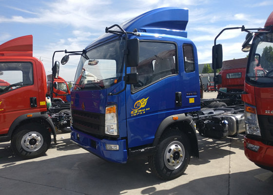 84HP Engine Light Truck Chassis EURO 2 Emission 4X2 1760 Cab Single Sleeper