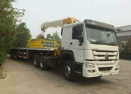 40 - 50 Ton Heavy Prime Mover Tipper , 290 HP Diesel Engine 6x4 Prime Mover