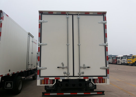 3360mm Wheelbase Mini Box Truck 110HP 7 Ton Loading 1880 Cab Single Sleeper