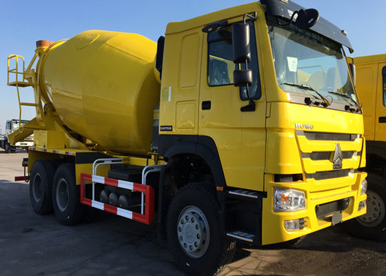 Camion de mélangeur concret de 3 axes pour la direction des roues LHD de la construction Dix